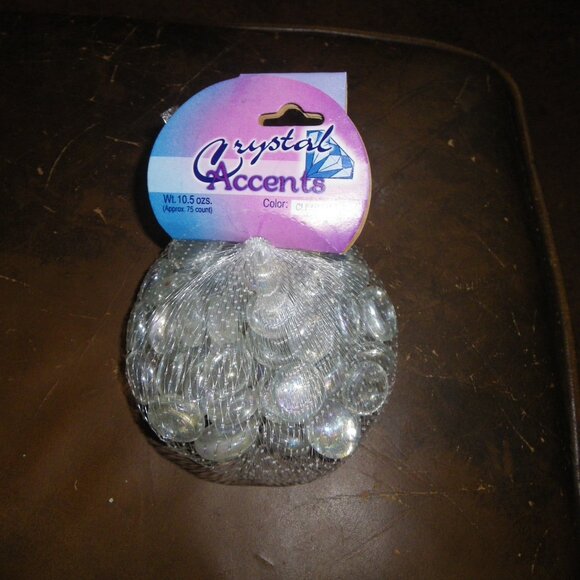 Crystal Accents | Office | Glass Gems Dome Vase Filler Decorative Beads ...